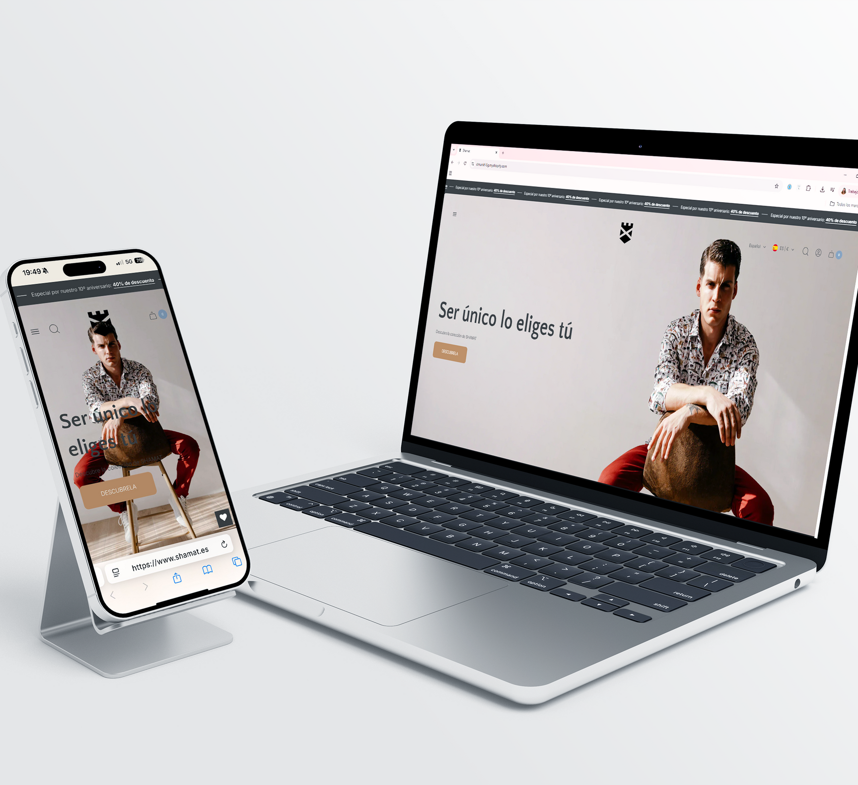 ¡Shamat lanza su nueva página web!
